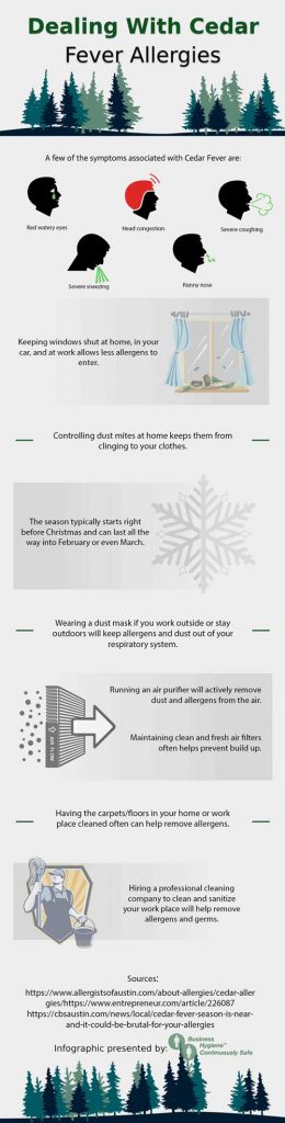 What Is Cedar Fever? - Business Hygiene Cleaning Supplies